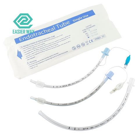 Hospitalt Surgical Endotracheal Tubes With Cuff And Without Cuff Et