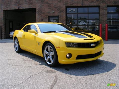 2010 Rally Yellow Chevrolet Camaro Ss Coupe Transformers Special