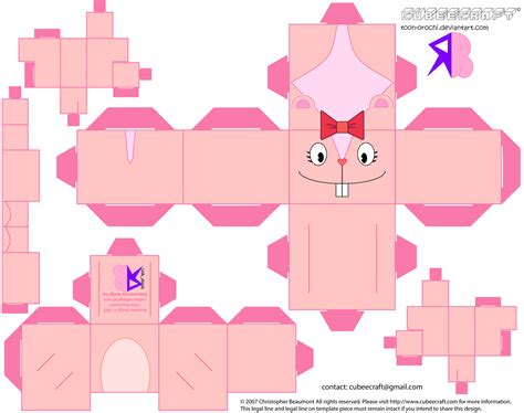 Papercraft De Happy Tree Friends Paper Craft Behind The Scenes Of