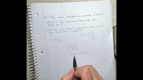 Webassign 4 Question 1 Youtube