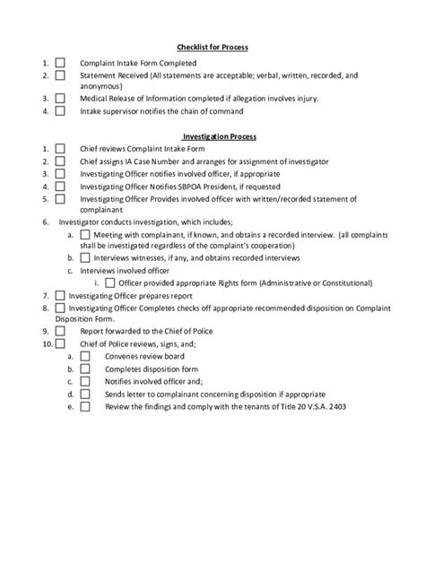Fillable Online Informal Citizen Complaint Fax Email Print Pdffiller