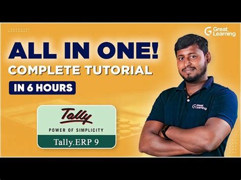 Free Video: The Ultimate Tally Tutorial - Learn Every Feature Step-by-Step from Great Learning ...