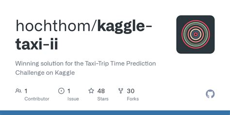 GitHub Hochthom Kaggle Taxi Ii Winning Solution For The Taxi Trip Time Prediction Challenge