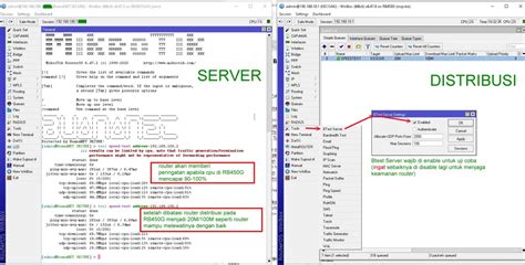 Test Bandwidth Antar Router Mikrotik Dengan Tool Speed Test