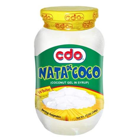 Cdo Nata De Coco White 12oz Metro Alabang Supermarket