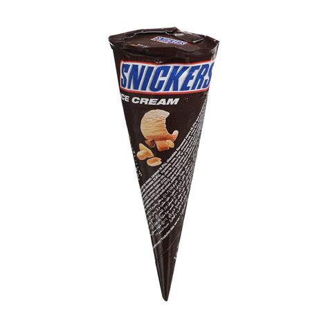 Snickers Ice Cream Cone 110ml Sharjah Co Operative Society