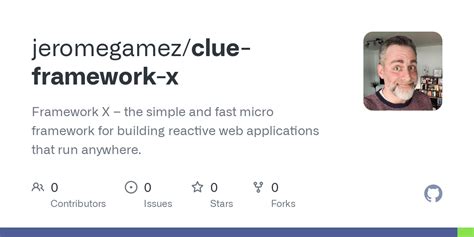 Github Jeromegamezclue Framework X Framework X The Simple And