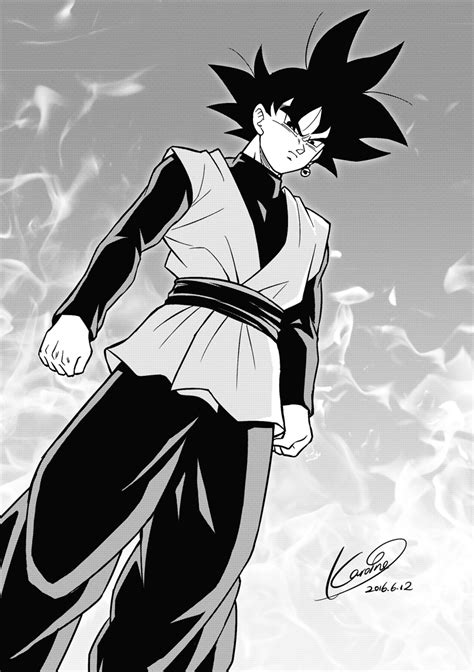 Goku Black Dragon Ball And More Drawn By Karoine Danbooru