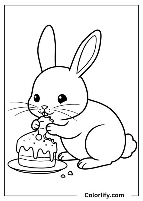 10 Rabbit Coloring Pages Free Pdf Printables Colorlify Download