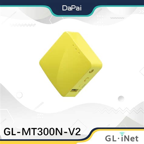Glinet Gl Mt300n V2 Mango Wireless Mini Portable Vpn Travel Router