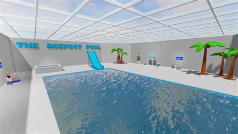 The Deepest Pool Play On Roblox