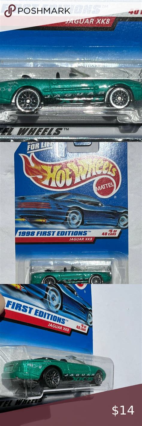 Hot Wheels Jaguar Xk8 1998 First Editions 5 Of 40 New Model Car