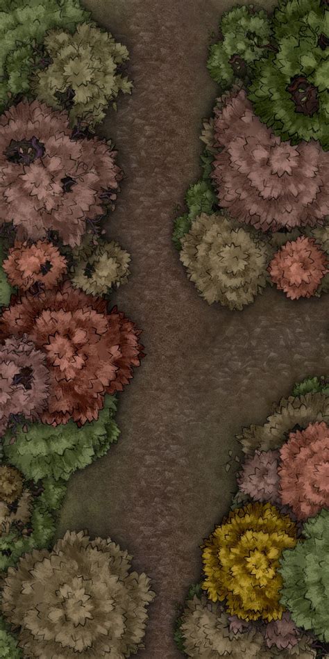 Forked Path Thru Fall Woods Rinkarnate