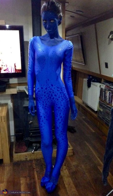 X Men Mystique Makeup Process