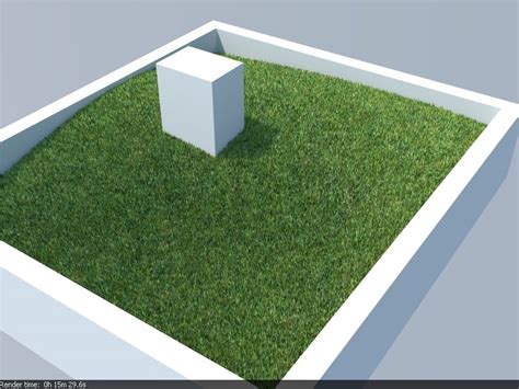 Making Grass On A Contoured Plane Using Displacement Sketchucation