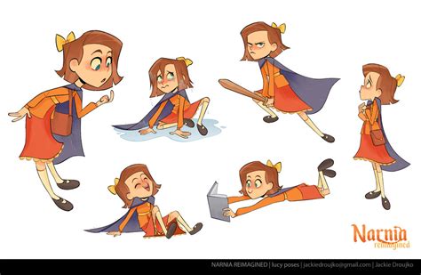 Jackie Droujko Character Design Inspiration Disney Art Style