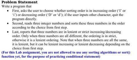Solved Problem Statement Write A Program That First Asks Chegg