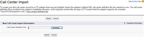 geomant call center settings in salesforce geomant documentation
