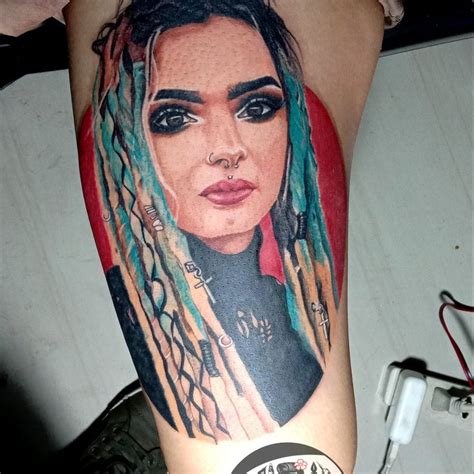 Zhavia Ward 😊😊 Artist Gail Medino Ink Tattoo Watercolor Tattoo