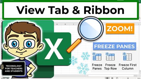 Excel View Tab And Ribbon In Depth Youtube