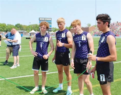 Gt Ra 4x800 Places 21st Estherville News