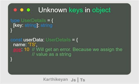 Karthikeyan Ganesh Sankar On Linkedin Typescript Keys Values Learning