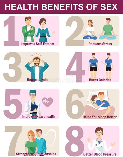 Health Benefits Of Sex Infographics Stock Illustration Illustration