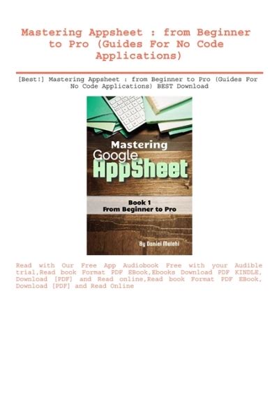 [best ] Mastering Appsheet From Beginner To Pro Guides For No Code