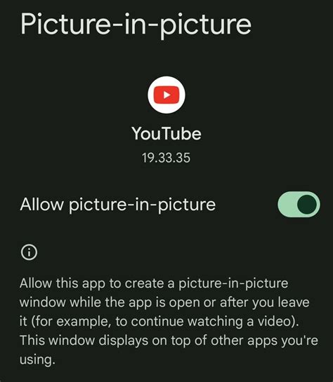 YouTube Picture In Picture Not Working Heres How To Fix It