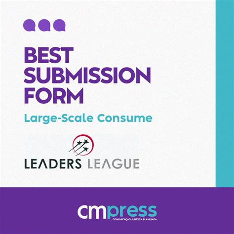 Best Submission Form Large Scale Consumer Cmpress
