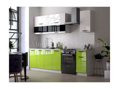 Кухня МДФ Техно 3 2000 Компоновка №2 купить по выгодной цене в интернет магазине Ozon 717719341