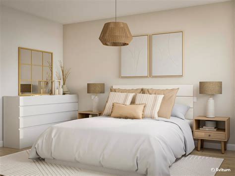 Dormitorio Nórdico En Blanco Y Tonos Crema ¡con Mil Ideas Para Copiar