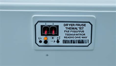 Test Your Dryers Thermal Fuse Easily Quick Guide Machine Answered