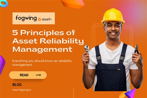5 principles of asset reliability management