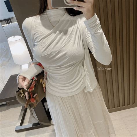 [t Cd] 셔링 반목티 가디건 세트 에이블리