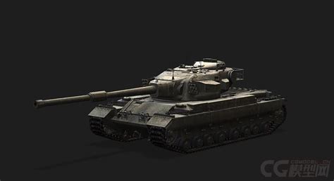 英国 Conqueror奇伏坦主战坦克模型 冷兵器模型库 模型下载 Cg模型网