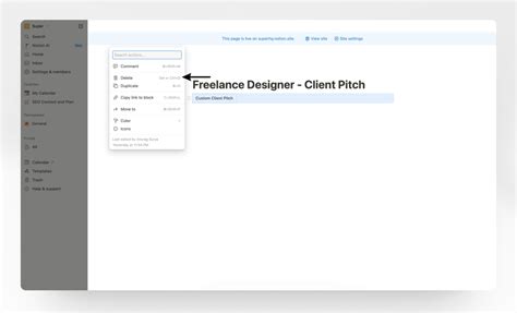 How To Create A Template In Notion 2025