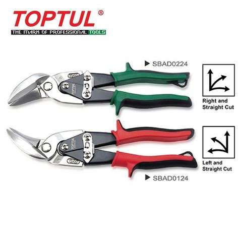 Toptul Offset Tin Snips Sbad Series Shopee Malaysia