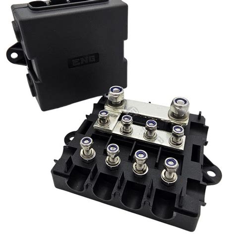 Ionnic Rd 159 Distribution Block 5 Pole Bus Bar Fuse Holder With Fuses Alna Commodities Pty Ltd