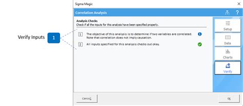 Correlation Help Manual Sigma Magic