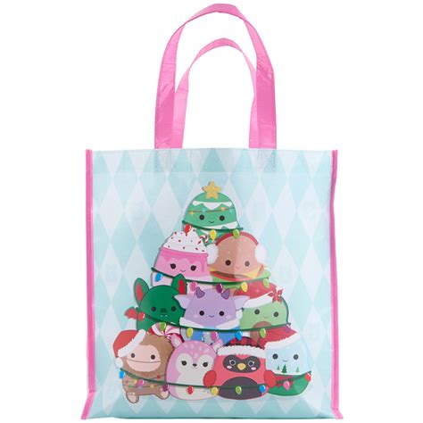 Assorted Squishmallow Xmas Shopper Bag Multicolour Homebase