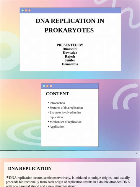 Dna Replication In Prokaryotes Pdf