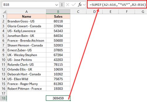 Sum Cells Based On Partial Text Match Sumif Sumifs
