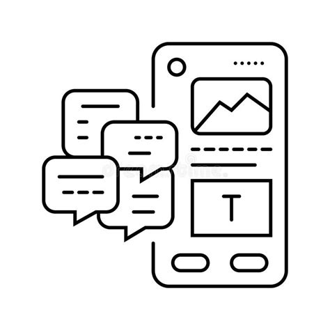 Crazy S Ux Ui Design Line Icon Vector Illustration Stock Illustration Illustration Of