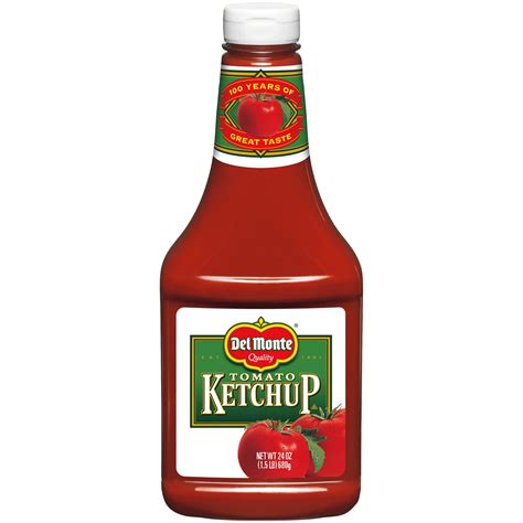Del Monte Sweet Tomato Ketchup 24 Oz Bottle