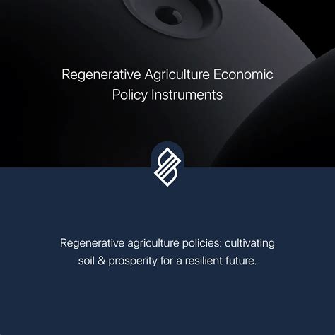 Regenerative Agriculture Economic Policy Instruments → Scenario