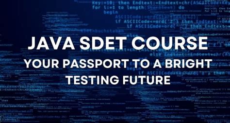Java Sdet Course Your Passport To A Bright Testing Future Sumosearch
