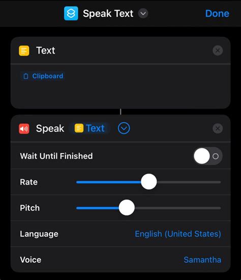 shortcut to speak reddit posts r shortcuts