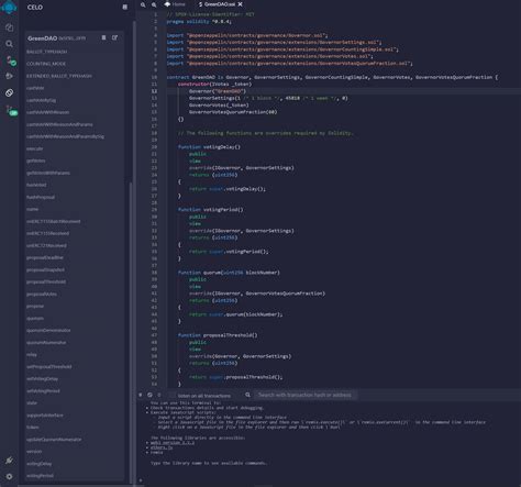 Github Jahanshah1green Dao On Celo A Sustainability Focused Dao For