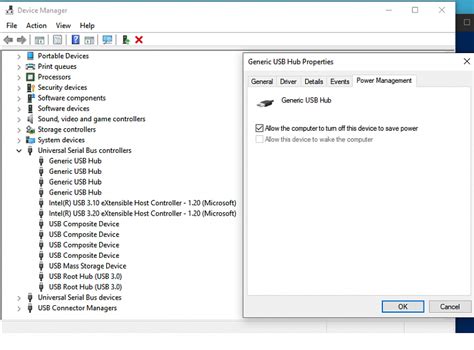 Disable Usb Hub Host Controller Power Management With Powershell Windows 10 Forums